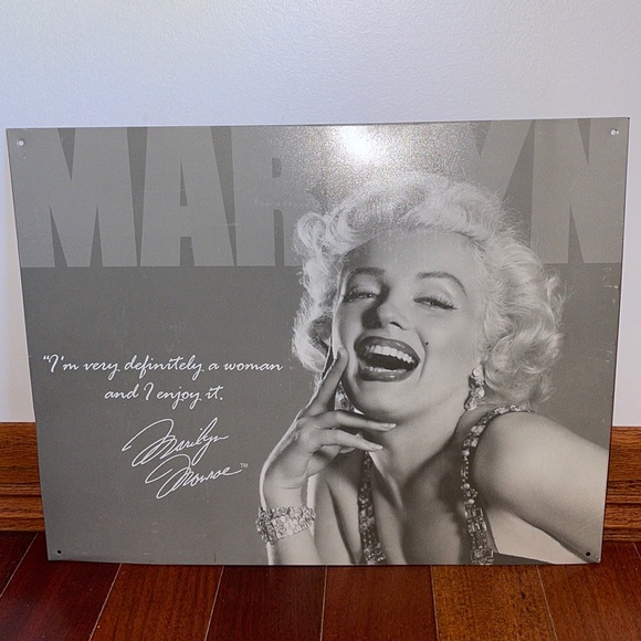 Marilyn Monroe | Wall Decor | Marilyn Monroe Wall Art Sign | Poshmark